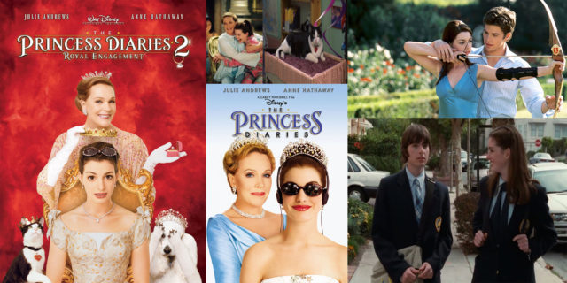 Princess Diaries 3 In The Making...Looking Back At Parts 1 & 2 ...