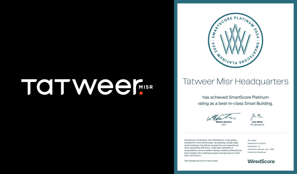 Tatweer Misr Becomes Egypt’s First Developer to Achieve SmartScore ...